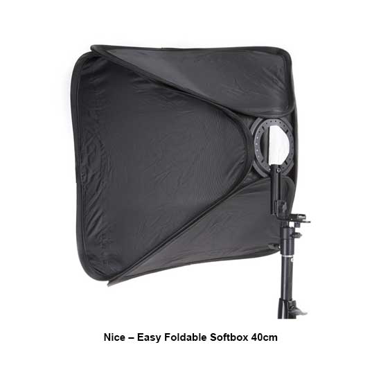 Nice - Easy Foldable Softbox 40cm Harga Terbaik Agustus 2025