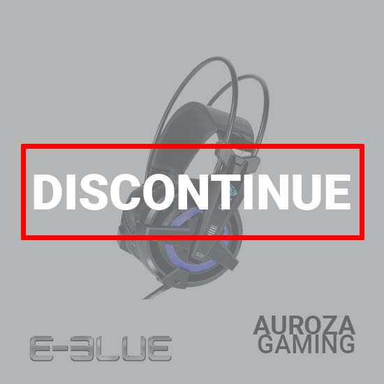 E-BLUE HEADSET GAMING AUROZA FPS - BLACK Terbaik