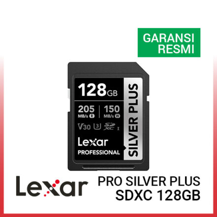 Lexar Professional Silver Plus SDXC Card 128GB Harga Terbaik