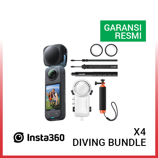 Insta360 X4 360° Diving Bundle Terbaru May 2026